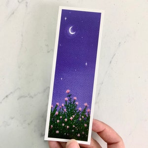 Night Sky Bookmark Set | Prints of Original Handmade Bookmarks - Etsy