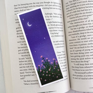 Night Sky Bookmark Set | Prints of Original Handmade Bookmarks - Etsy