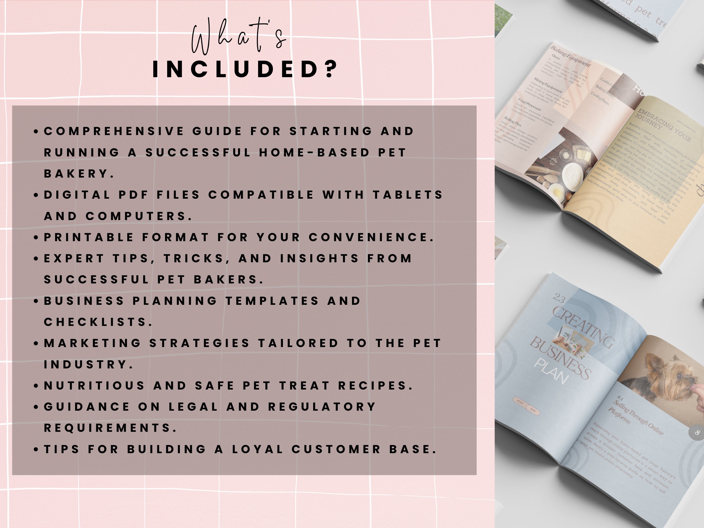 Ultimate Guide Home-based Pet Bakery Business, Small Business Ebook ...