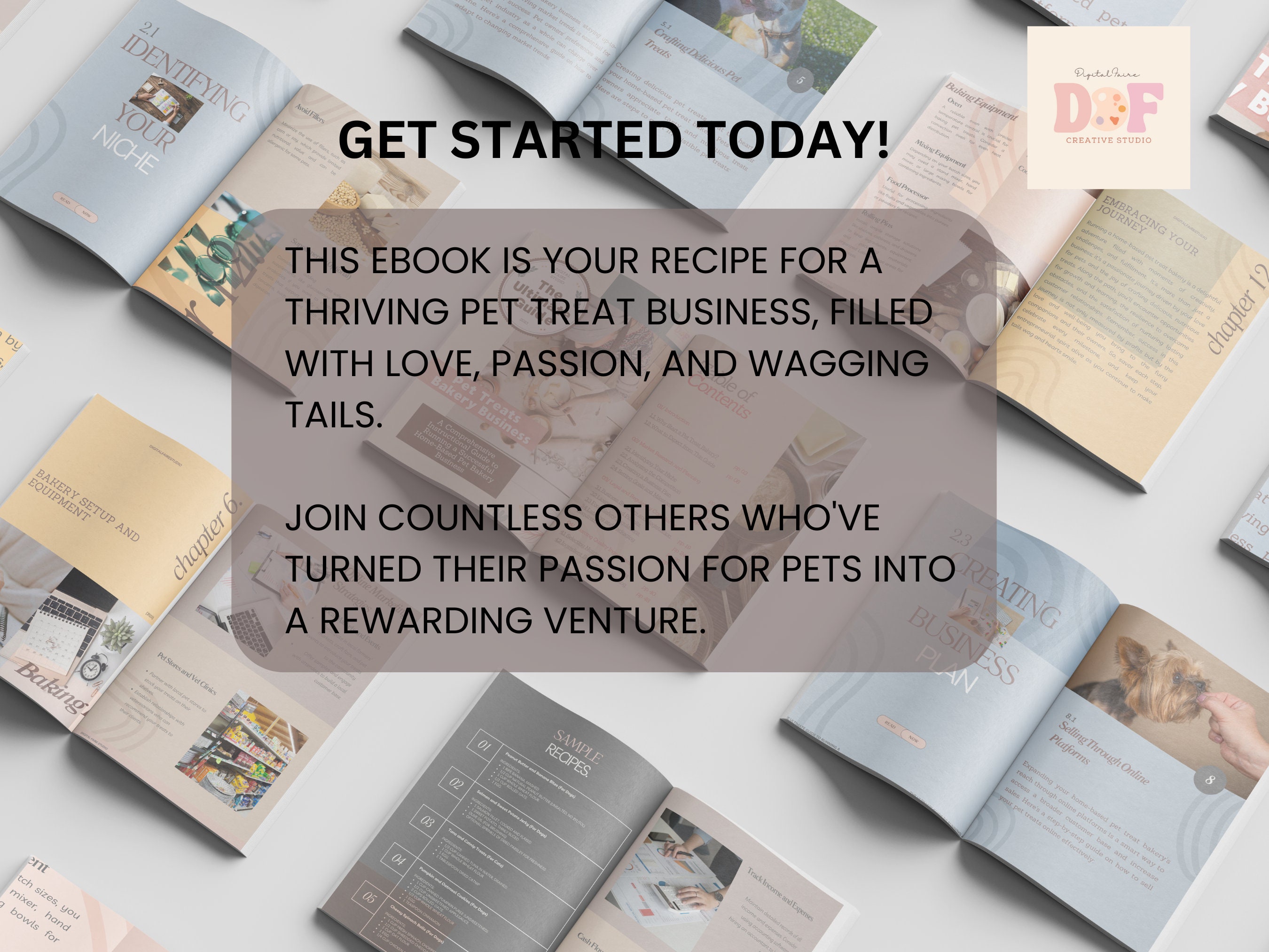 Ultimate Guide Home-based Pet Bakery Business, Small Business Ebook ...