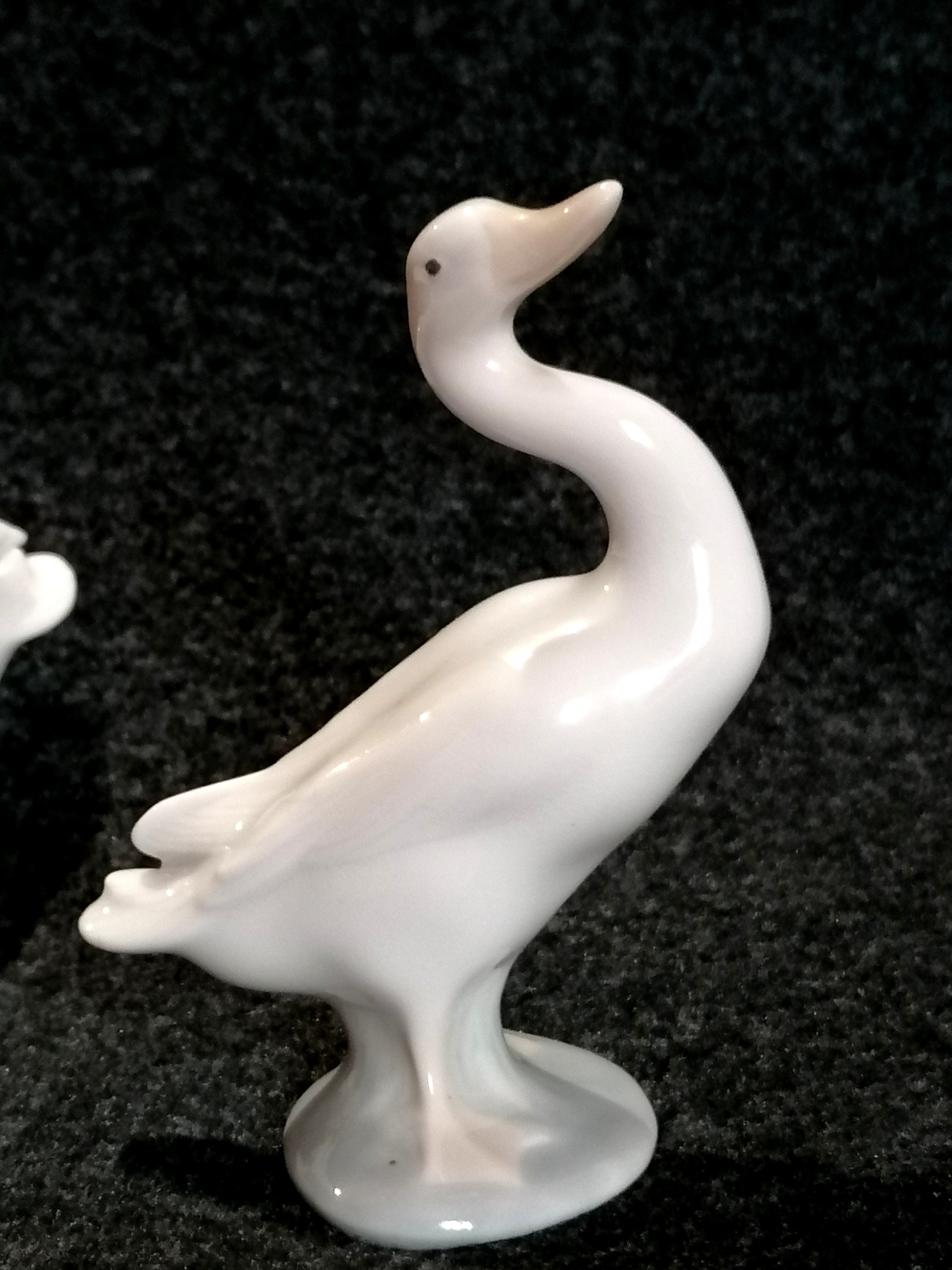 2 Spanish Porcelain Figurine Lladro, Geese - Etsy