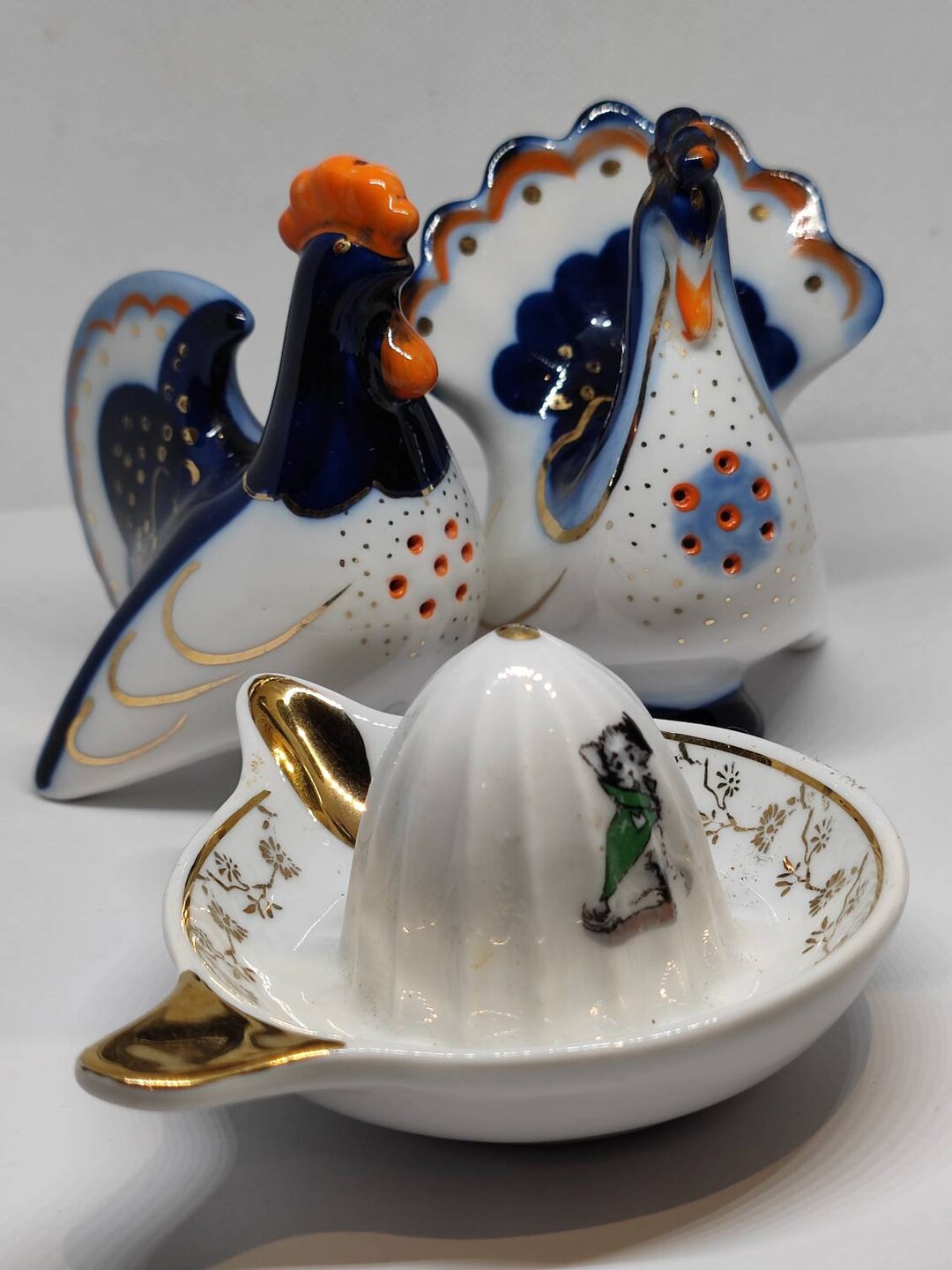 Lot of 3 Porcelain Collector's Pieces. Lomonosov USSR Vintage - Etsy