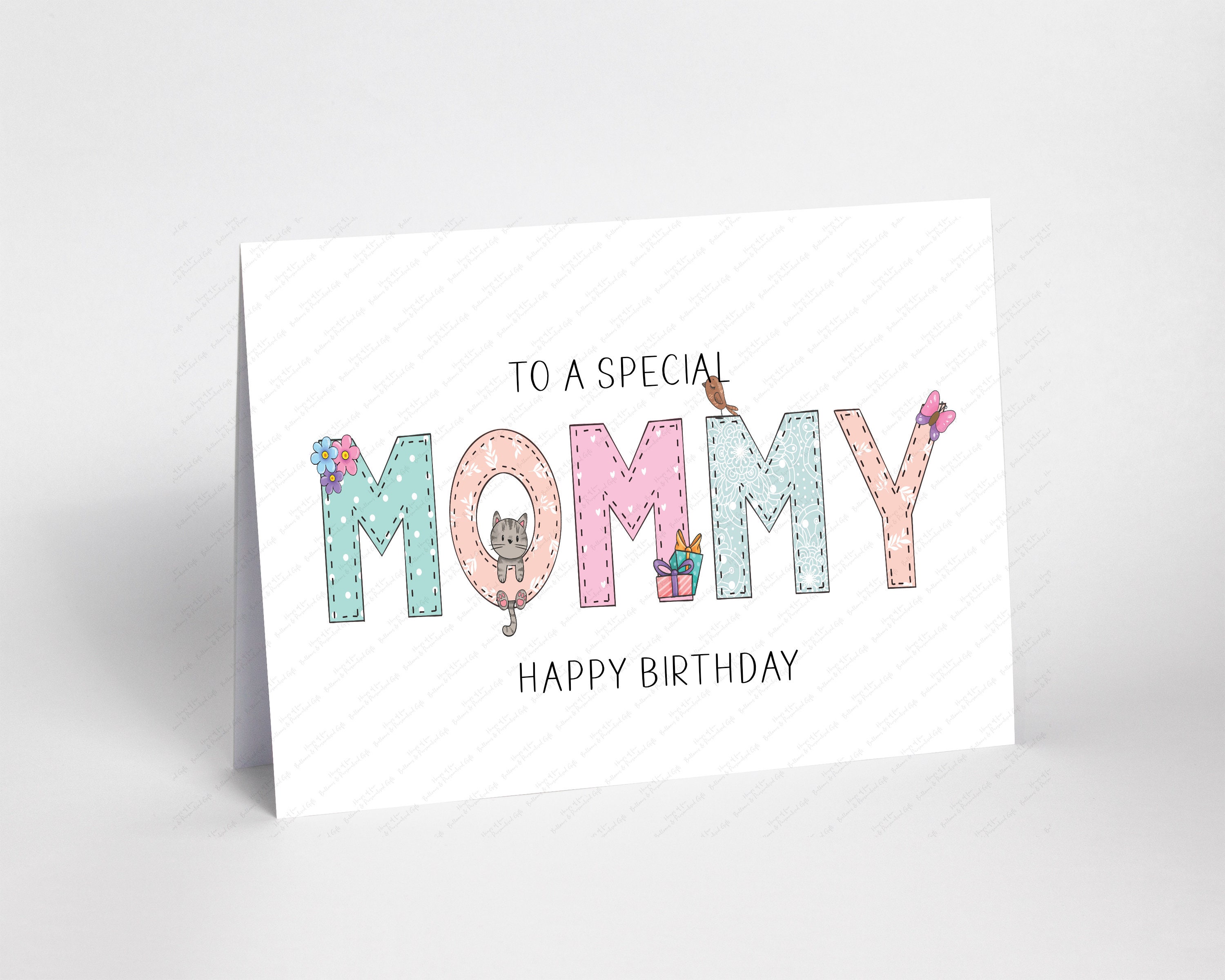 Mammy Birthday Card, Special Mammy - Etsy