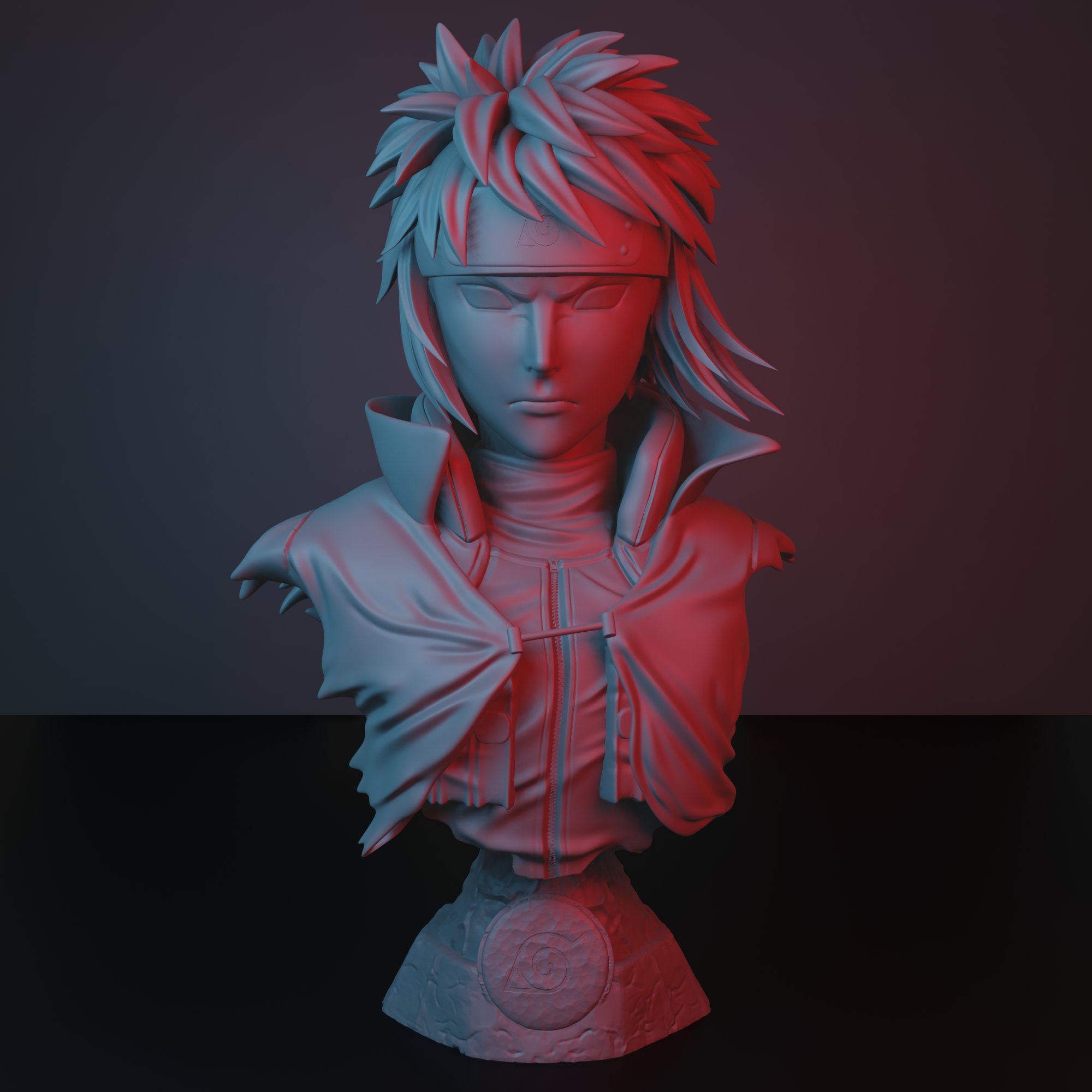 Naruto Bust 15cm MINATO STL 3D FILE - Etsy