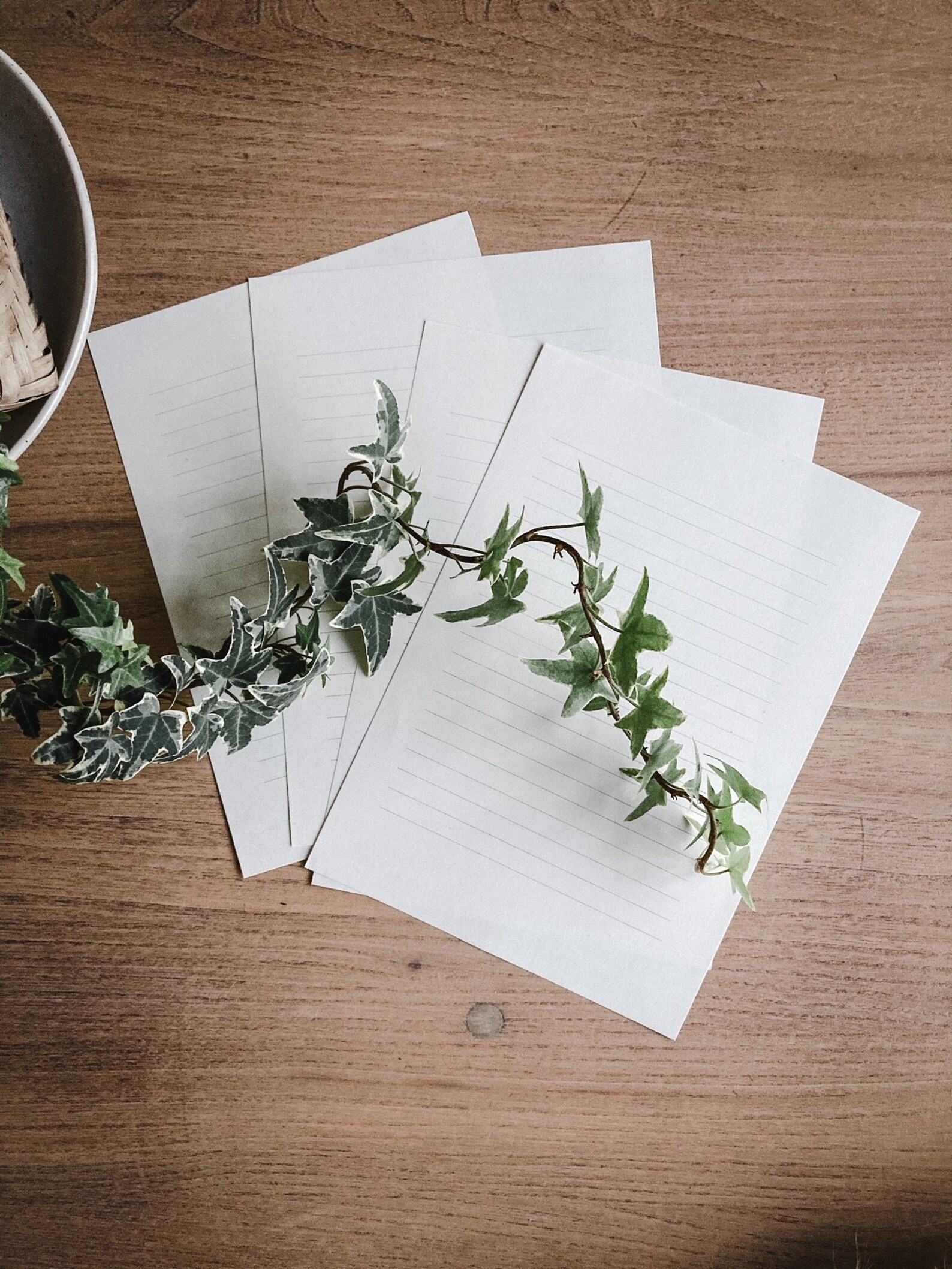 Calligraphy Stationery Set - Etsy