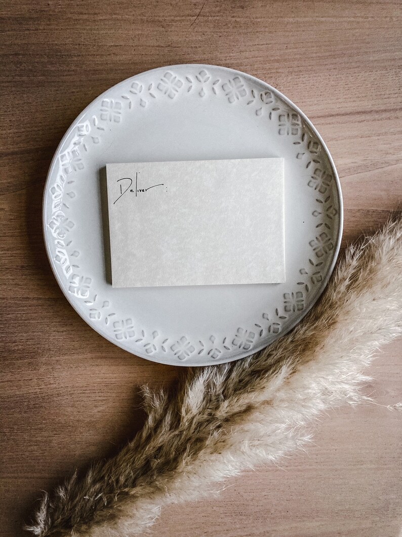 Calligraphy Stationery Set - Etsy