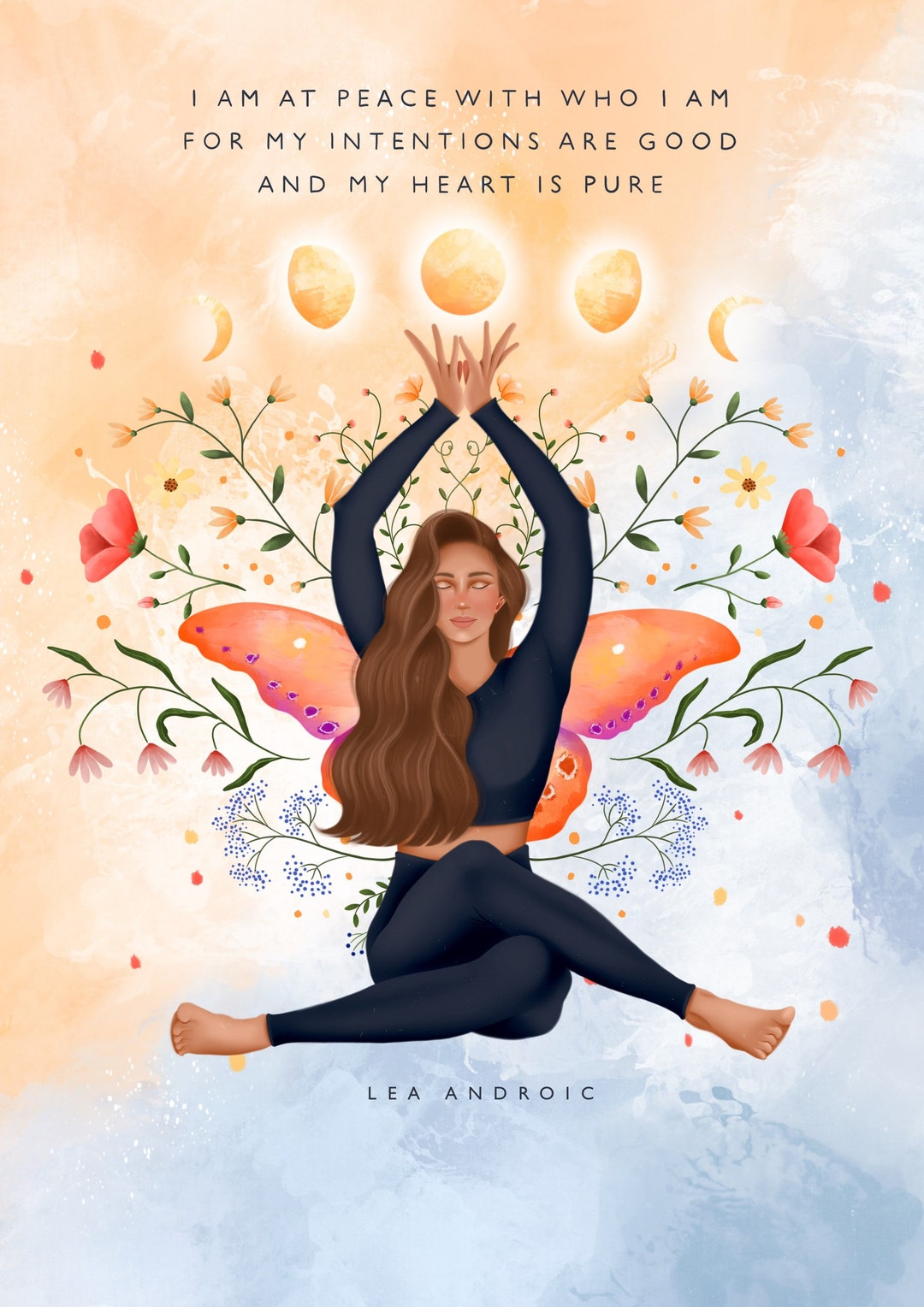 I Am at Peace - Etsy