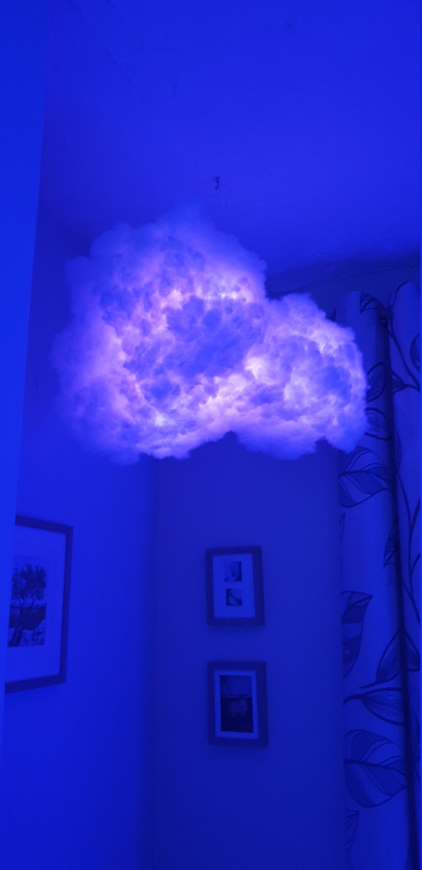 Custom Cloud Light, Hanging Floating Cloud Lamp, Led Cloud Lighting - Etsy