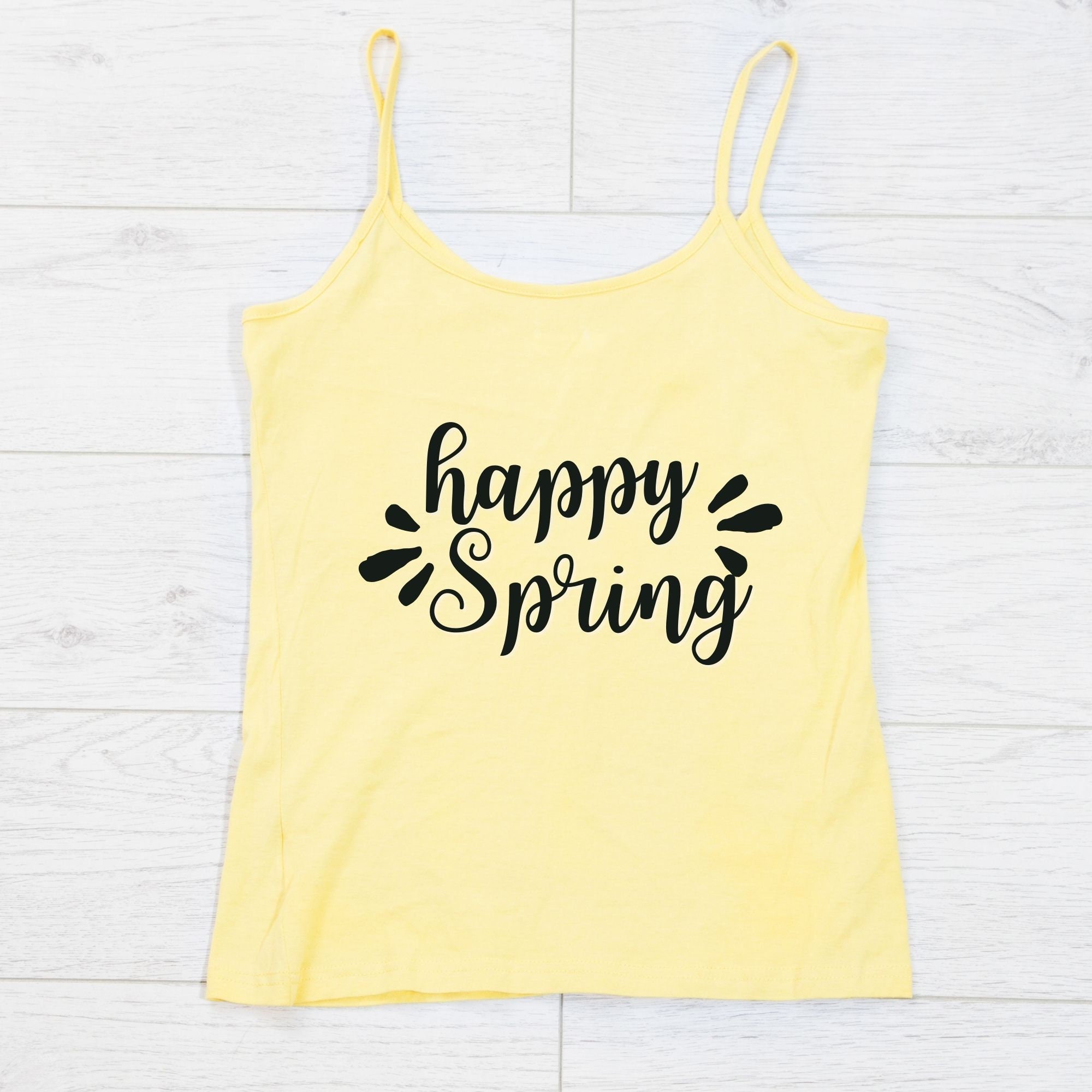Happy Spring svg Spring Svg Hand Lettered Spring Cut Files | Etsy
