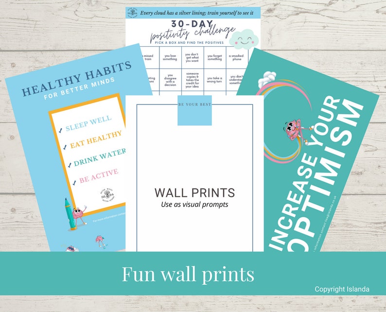Printable Positivity Activity Pack | Fun | Inspiration | Self ...