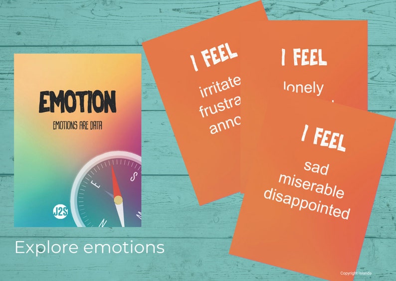Emotions Card Game Fun Educational Coaching - Etsy UK