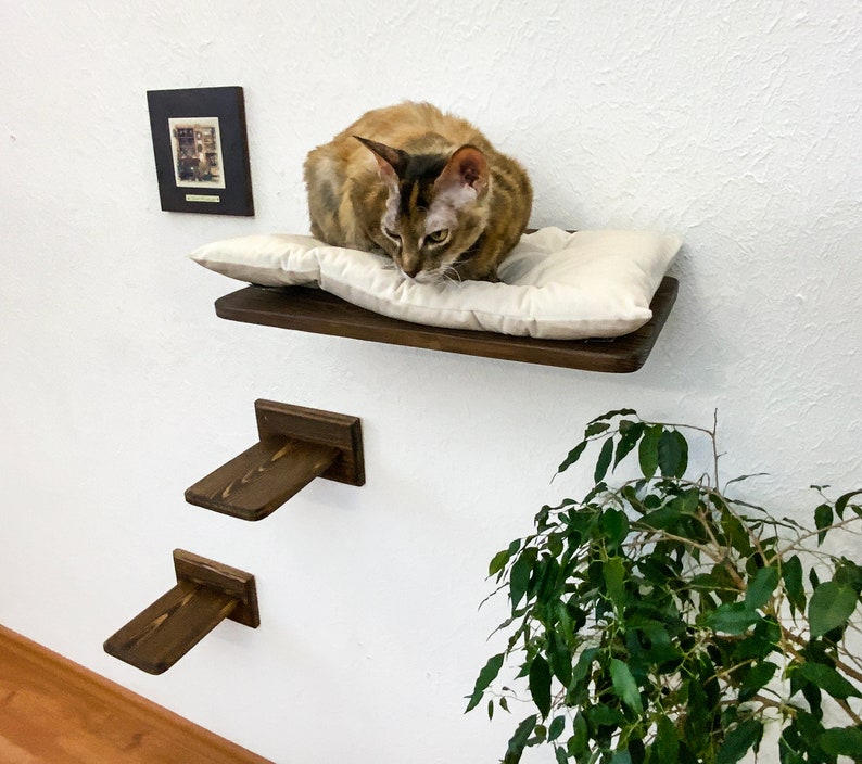 Cat Shelves for Climbing Cat Wall Furniture Cat Tower Cat - Etsy