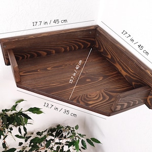Wall Mounted Corner Cat Bed Cat Shelf With сushion Cat Furniture for ...