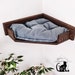 Cat Furniture Set, Corner Cat Perch, Cat Bridge for Wall, Cat Shelves ...