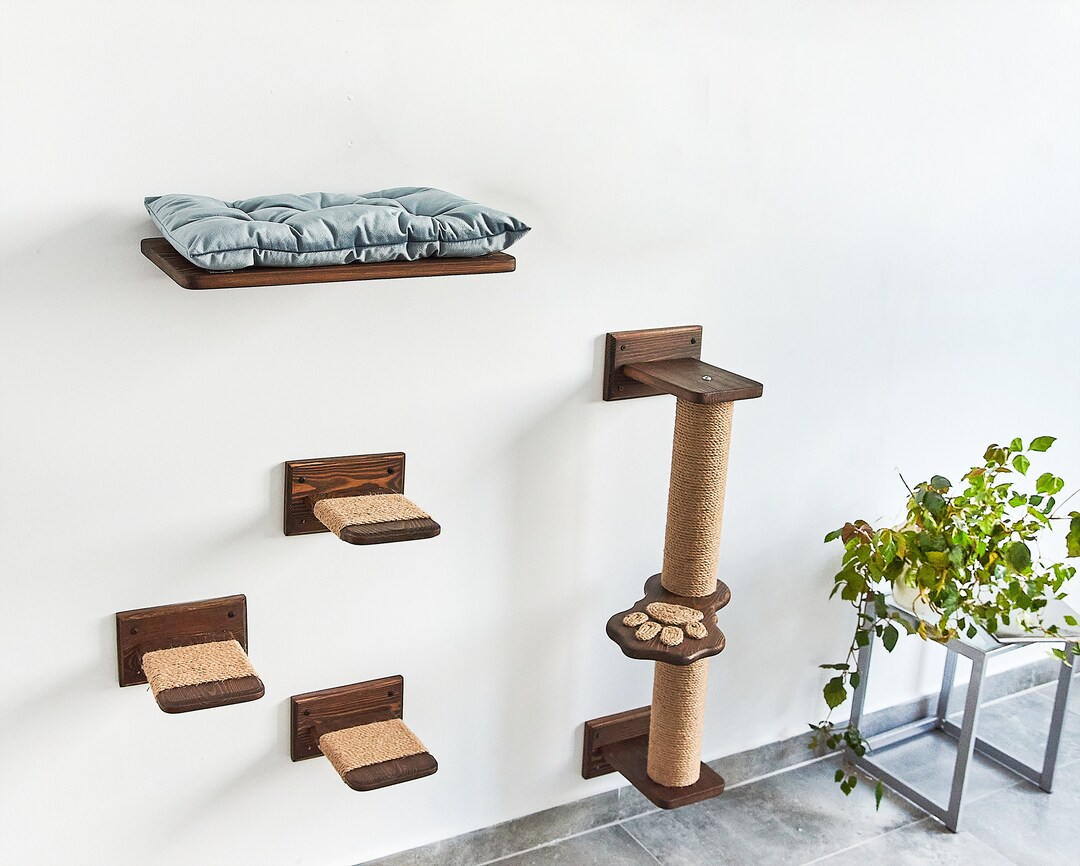 Cat Shelf, Cat Tree Bed, Cat Shelves, Cat Furniture, Catsyhome - Etsy