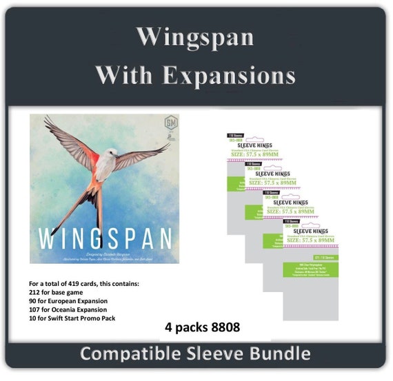 Wingspan All Expansions Compatible Sleeve Bundle 8808 | Etsy