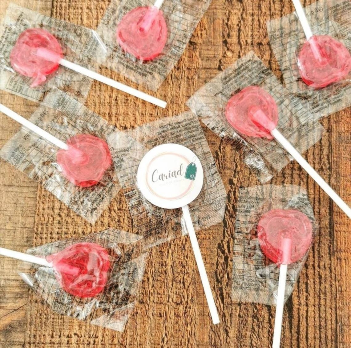 Personalised Lollies/Lollipops Custom Design Logo | Etsy