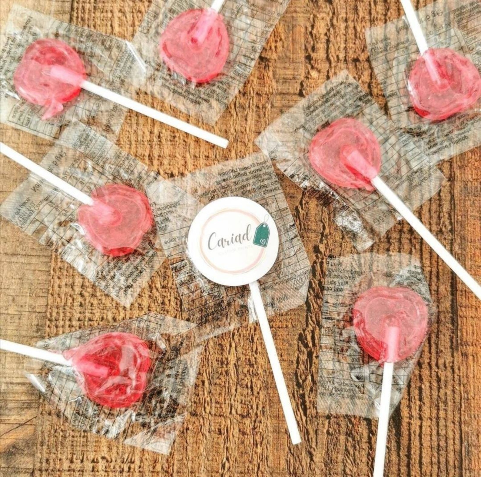 Personalised Lollies/Lollipops Custom Design Logo | Etsy