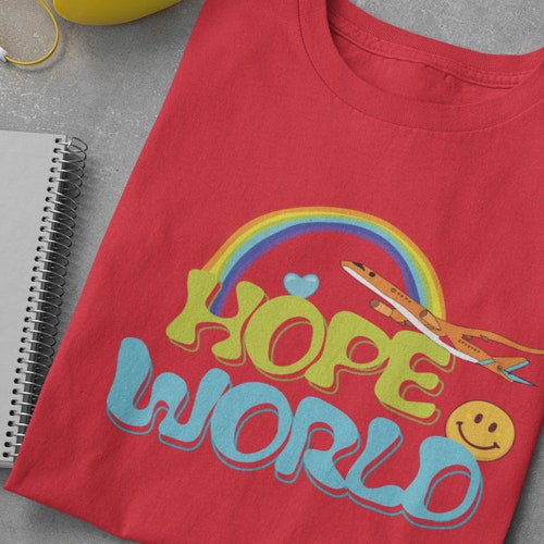 Hope World Hobicore Unisex Shirt Tshirt Hobihearteu Shop - Etsy