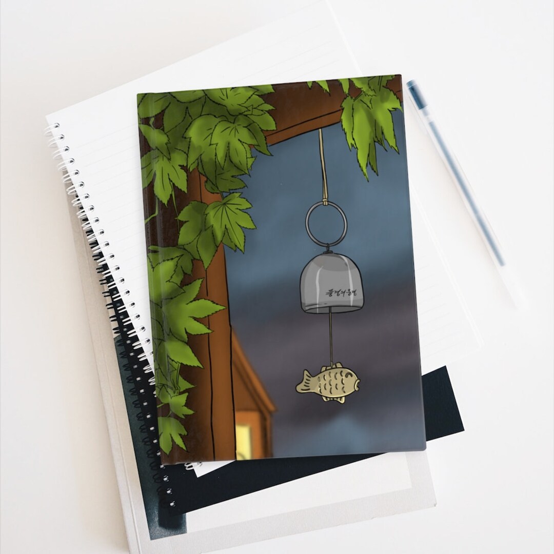 Journal Personalized Namjoon Bungeo-ppang Wind Chime Hardcover Journal ...