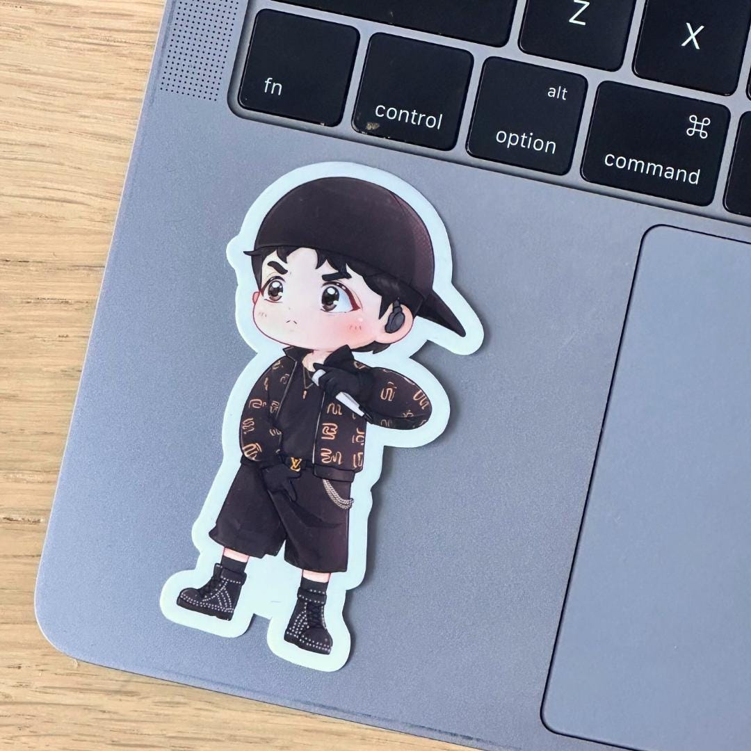 Jhope Paris Gala Mic Drop Waterproof Sticker | Hobi, Hobicore ...