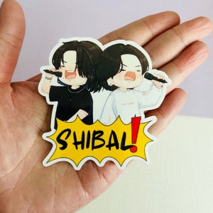 Yoongi El Capitxn Shibal DDAY Concert Vinyl Waterpoof Sticker | Suga ...