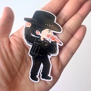 Jin Cowboy Run Seokjin Concert Tour Vinyl Waterpoof Sticker ...
