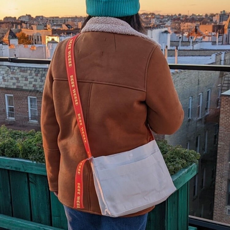 Hope World Crossbody Canvas Bag Hobicore Jhope Hobi - Etsy