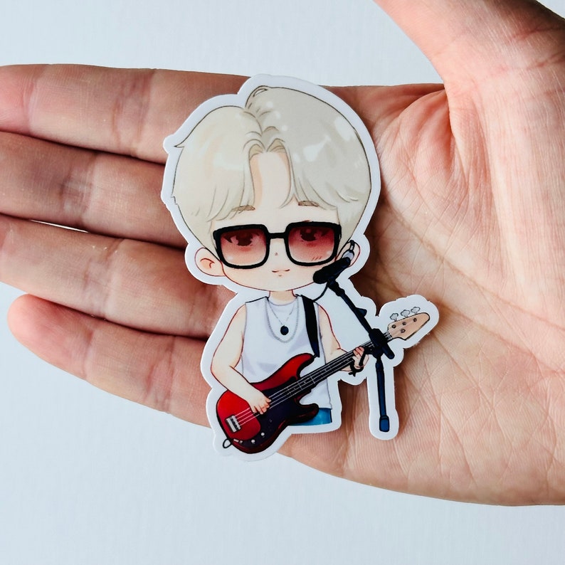 The Rose Woosung and Woolfy Live Sticker Kpop Kband Hobihearteu ...