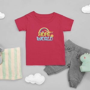Hope World Baby Infant and Toddler Kids Youth Shirt Tshirt | Jhope Hobi ...
