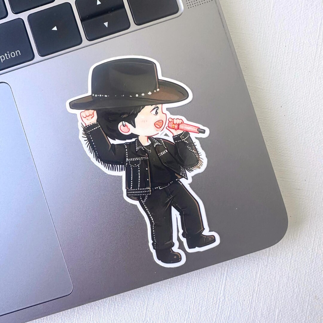 Jin Cowboy Run Seokjin Concert Tour Vinyl Waterpoof Sticker ...