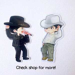 Jin Cowboy Run Seokjin Concert Tour Vinyl Waterpoof Sticker ...