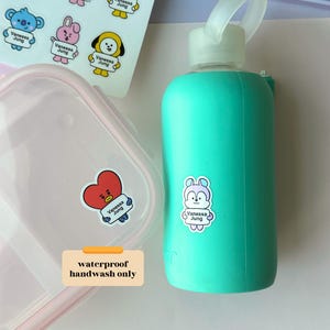 Custom Name Label Waterproof Sticker, Set of 21, Chimmy, Cooky, Koya ...