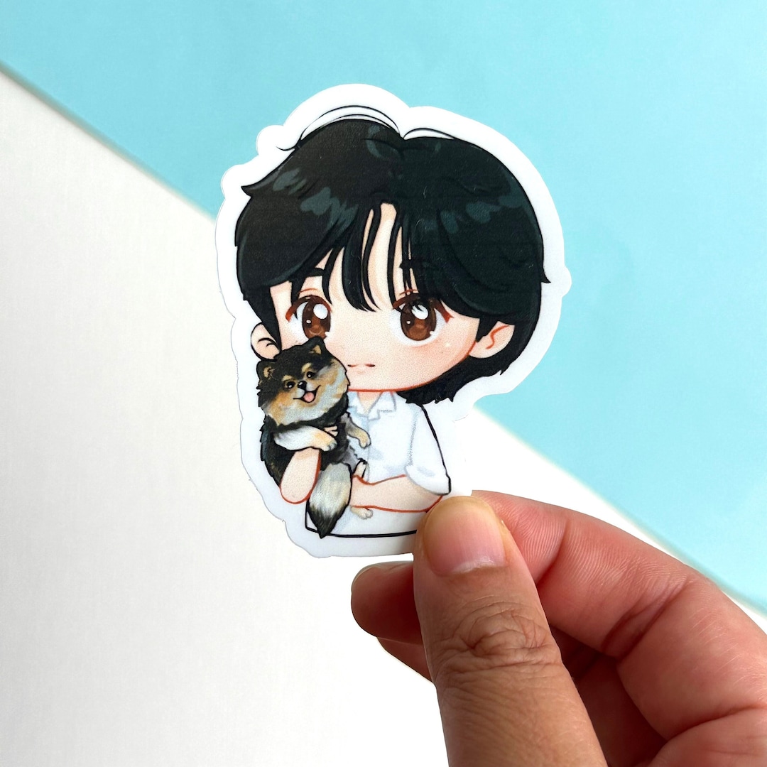 Taeyhung Yeontan Layover Sticker Vinyl Waterpoof | Layover Love Me ...