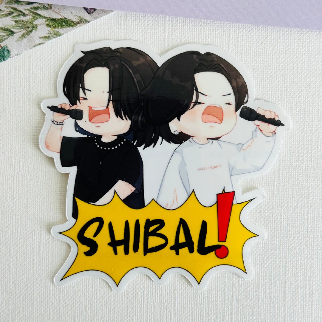 Yoongi El Capitxn Shibal DDAY Concert Vinyl Waterpoof Sticker | Suga ...