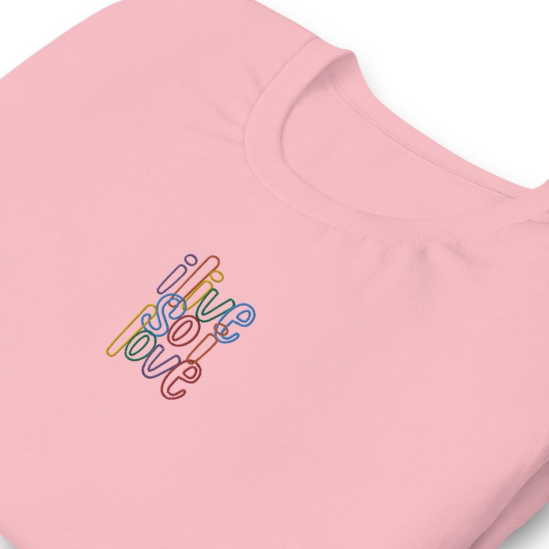 Embroidered Joon Trivia Love I Live so I Love Song Lyrics - Etsy