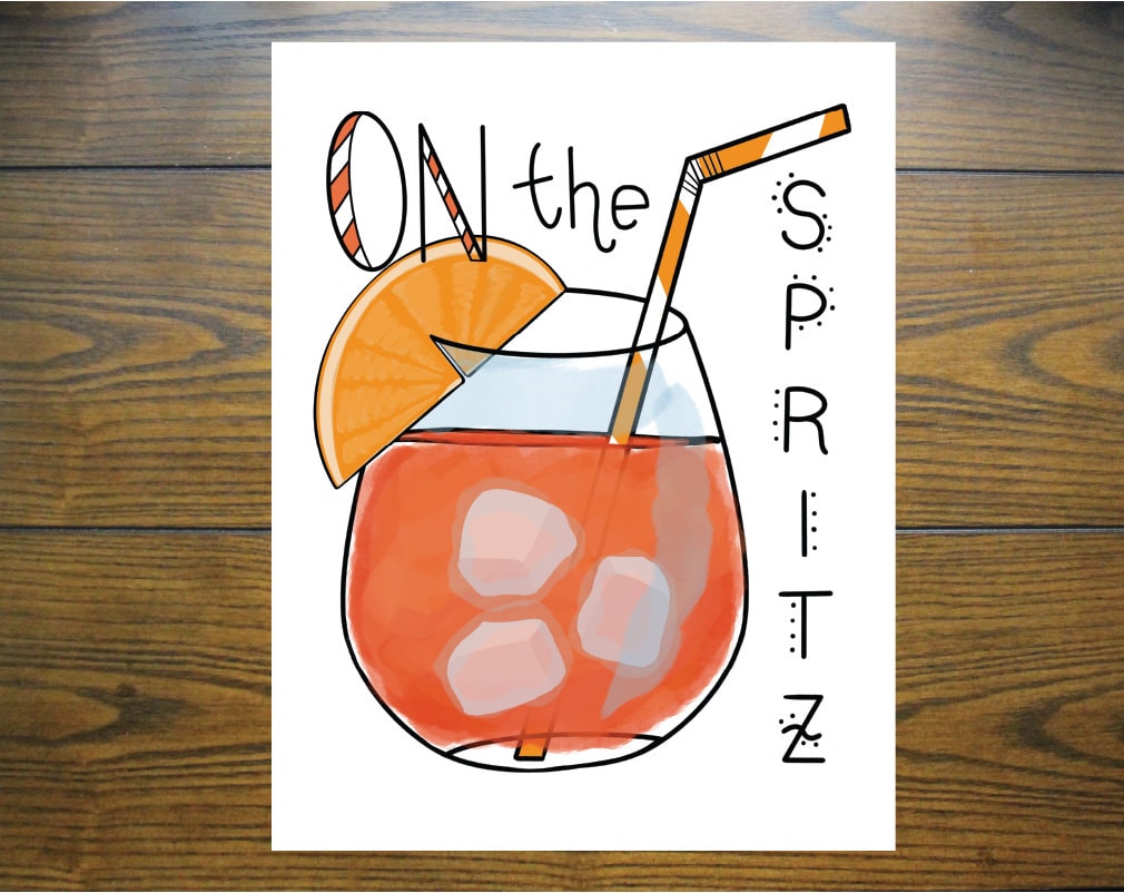Aperol Spritz Celebration Card for Weddings, Parties, or Just Because ...