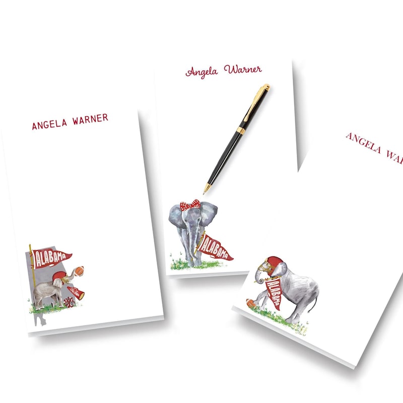 Alabama Notepads - Etsy