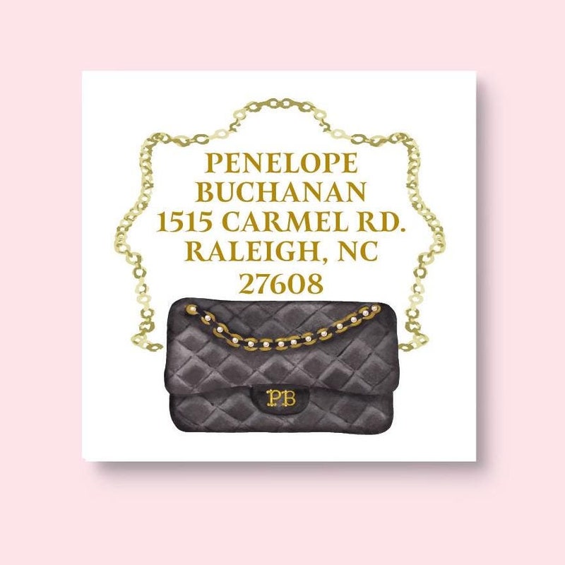 Purse Labels - Etsy