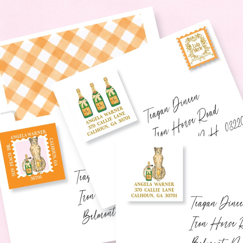 Cheetah Labels - Etsy