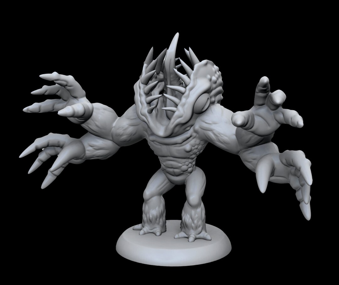 Gug Monster Cthulhu Lovecraft Horror Chibi Resin - Etsy