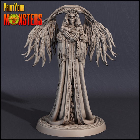 Angel of Death Angel of Death Resin Tabletop Miniature - Etsy