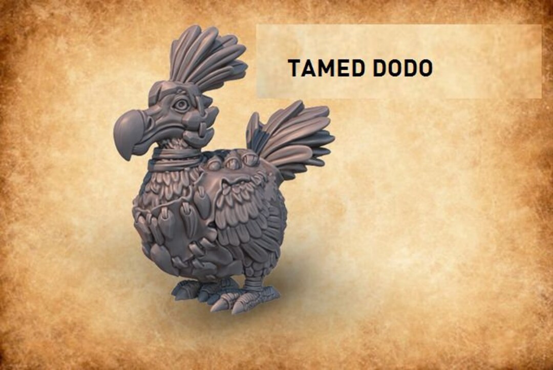 Dodo Tamed Armor Jewelry Prehistoric Prehistoric Animal - Etsy