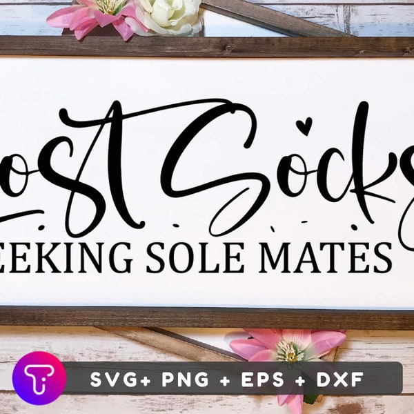 Lost Socks Sign - Etsy