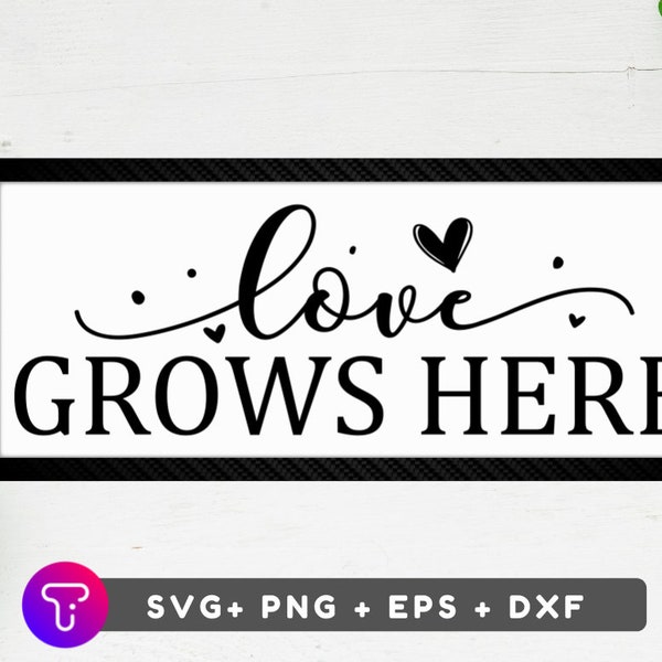 Love Grows Here - Etsy