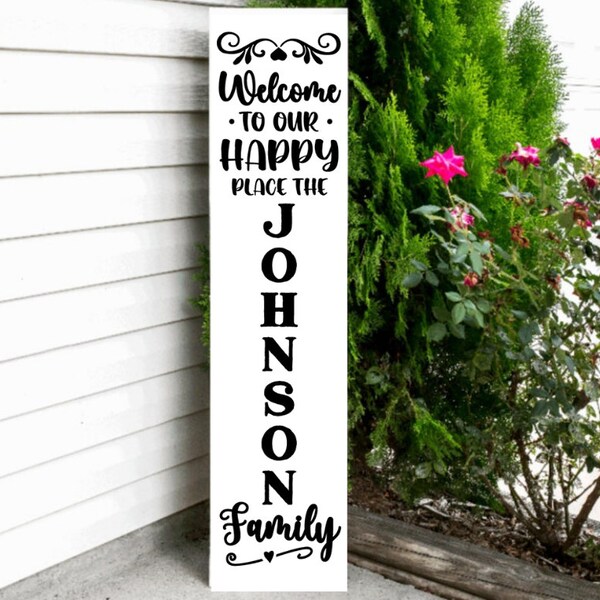 Welcome to Our Happy - Etsy