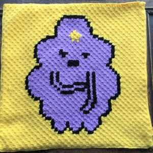 Lumpy Space Princess Cushion Crochet Pattern - Adventure Time - PDF ...