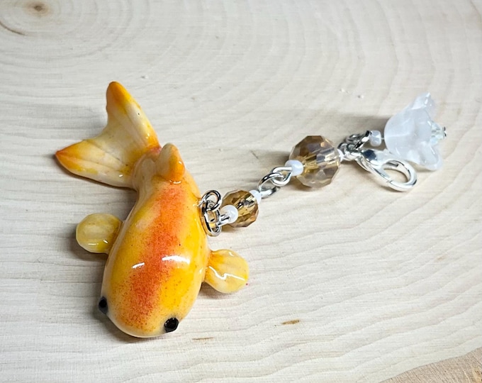 Red Tail Catfish (one Charm) Polymer Clay Fish Charm Pendant for ...