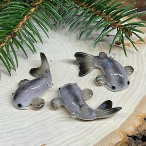 Catfish (one Charm) Polymer Clay Fish Pendant for Jewelry, Necklace ...