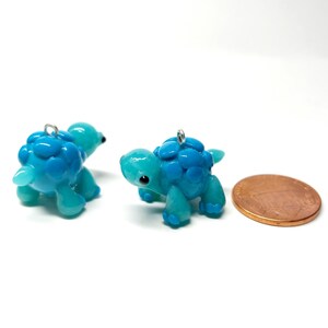 Turtle Tortoise Turquoise Blue Charm Pendant for Jewelry, Necklace ...